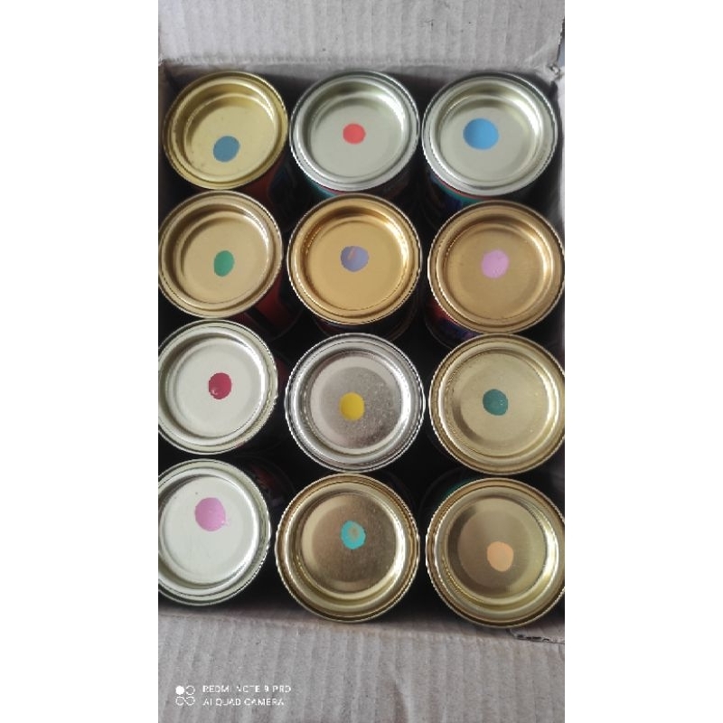 Jual Cat Minyak Cat Kayu SUPER ENAMEL 0,1L RJ LONDON Cat Minyak Kayu ...