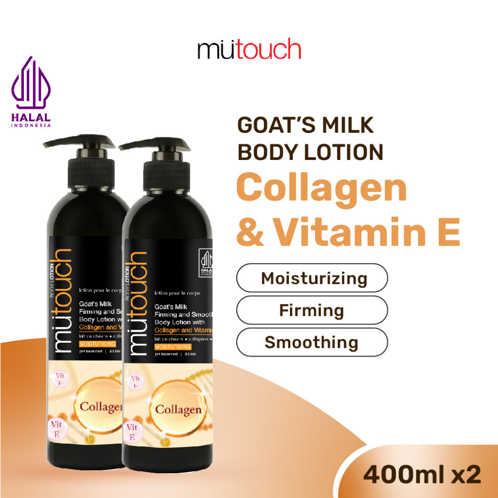 Jual Mutouch Body Lotion COLLAGEN 400ml - Twin Pack (2 pcs) | Shopee ...
