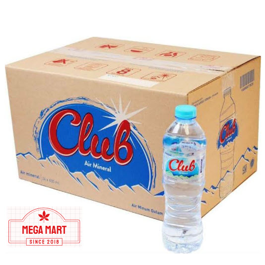 Jual Club Botol 600ml Dus (24 Botol) | Shopee Indonesia