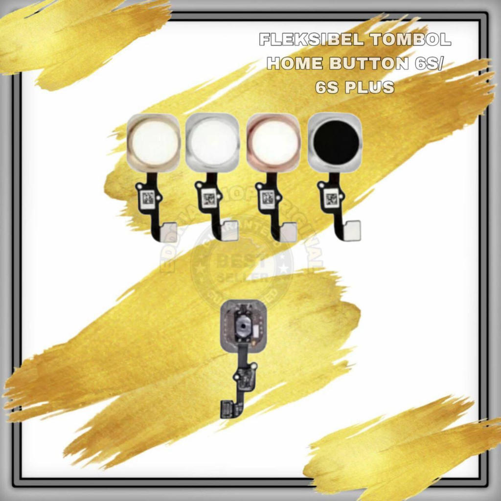 Jual FLEKSIBEL TOMBOL HOME BUTTON TOMBOL TENGAH 6S / 6S PLUS ORIGINAL ...