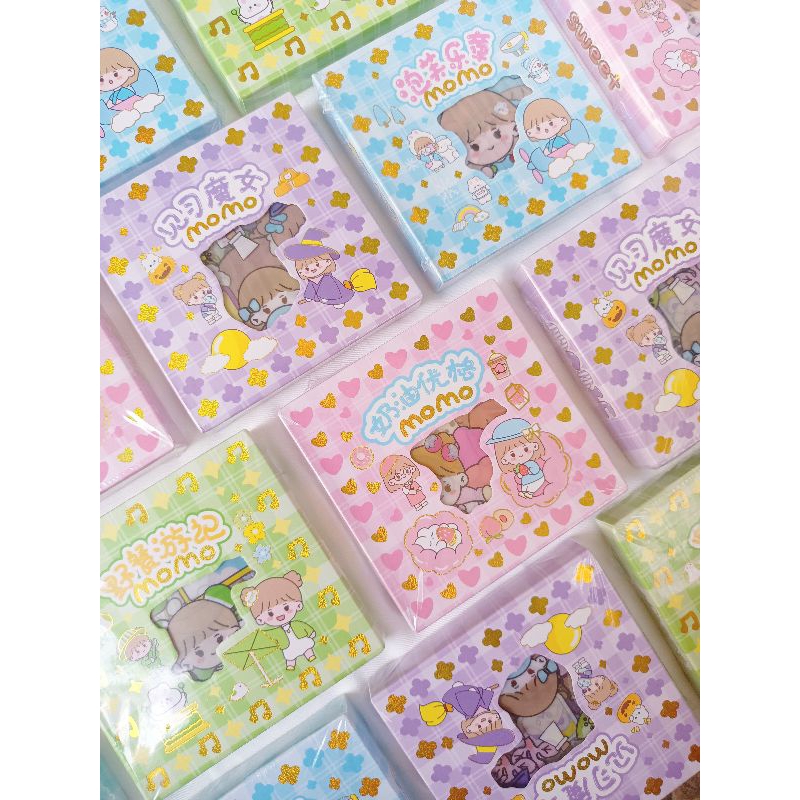 Jual Stiker Momo 100 lembar Sticker aesthetic Sticker Dekor Jurnal ...