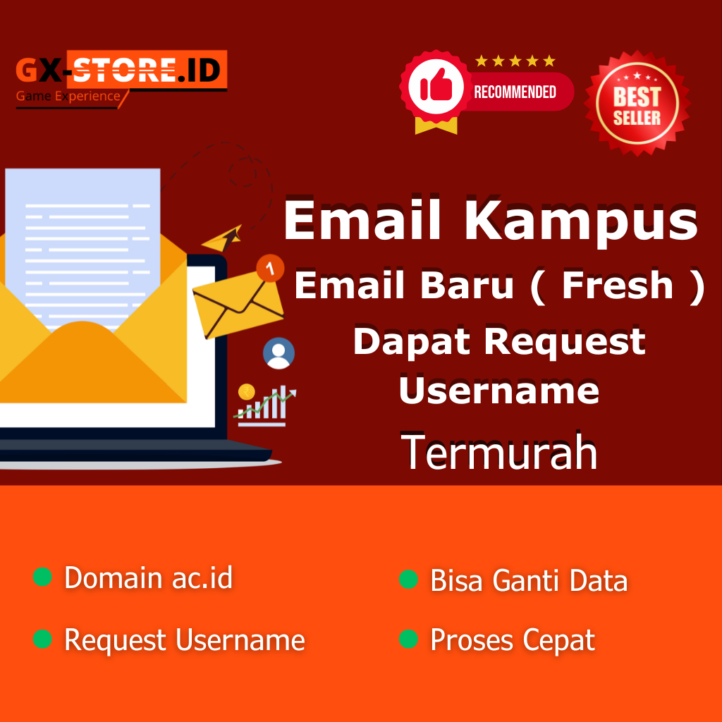Jual Email Kampus Baru / Fresh ( Request username / ac.id ) | Shopee ...