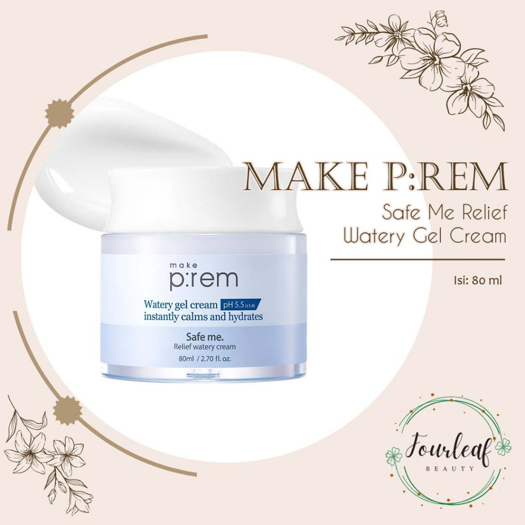 Jual MAKE P:REM MAKE PREM Safe Me Relief Watery Gel Cream - 80 ml ...