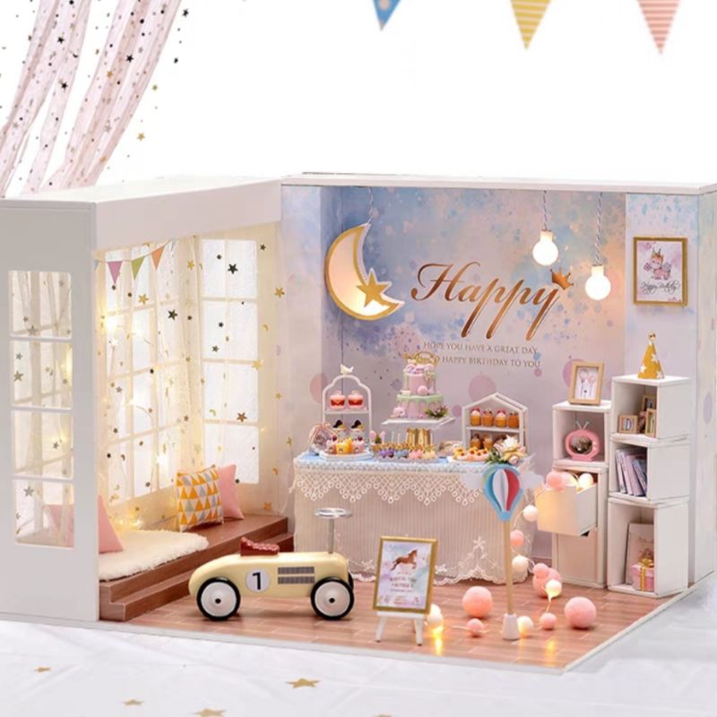 Jual NENDOROID HOUSE DIORAMA 1:12 CAMP PARTY | Shopee Indonesia