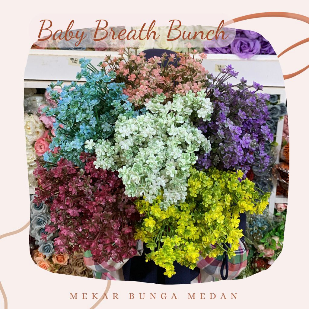 Jual (FR 76) - SALE Bunga Artifisial Gypsophila Baby Breath Bunch ...
