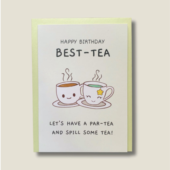 Jual Secret Writer Birthday Card/ Kartu Ucapan - Best-tea (A6 Card ...