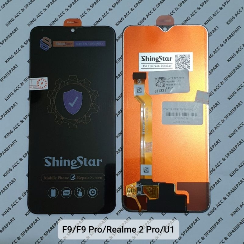Jual LCD TOUCHSCREEN OPPO F9 F9 PRO REALME 2 PRO U1 BLACK ORIGINAL SHINESTAR | Shopee Indonesia