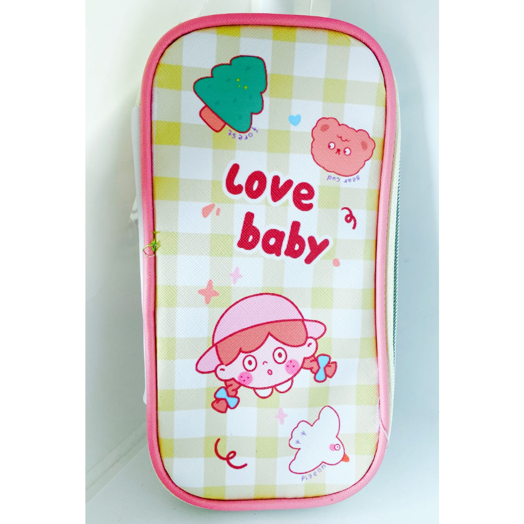 Jual Tempat pensil besar kain bear pencil case besar murah kotak pensil ...