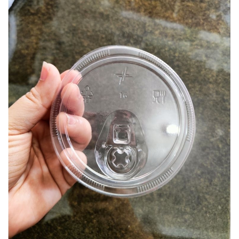 Jual Strawless Lid PET cup PP Sippy Lid Starindo | Shopee Indonesia