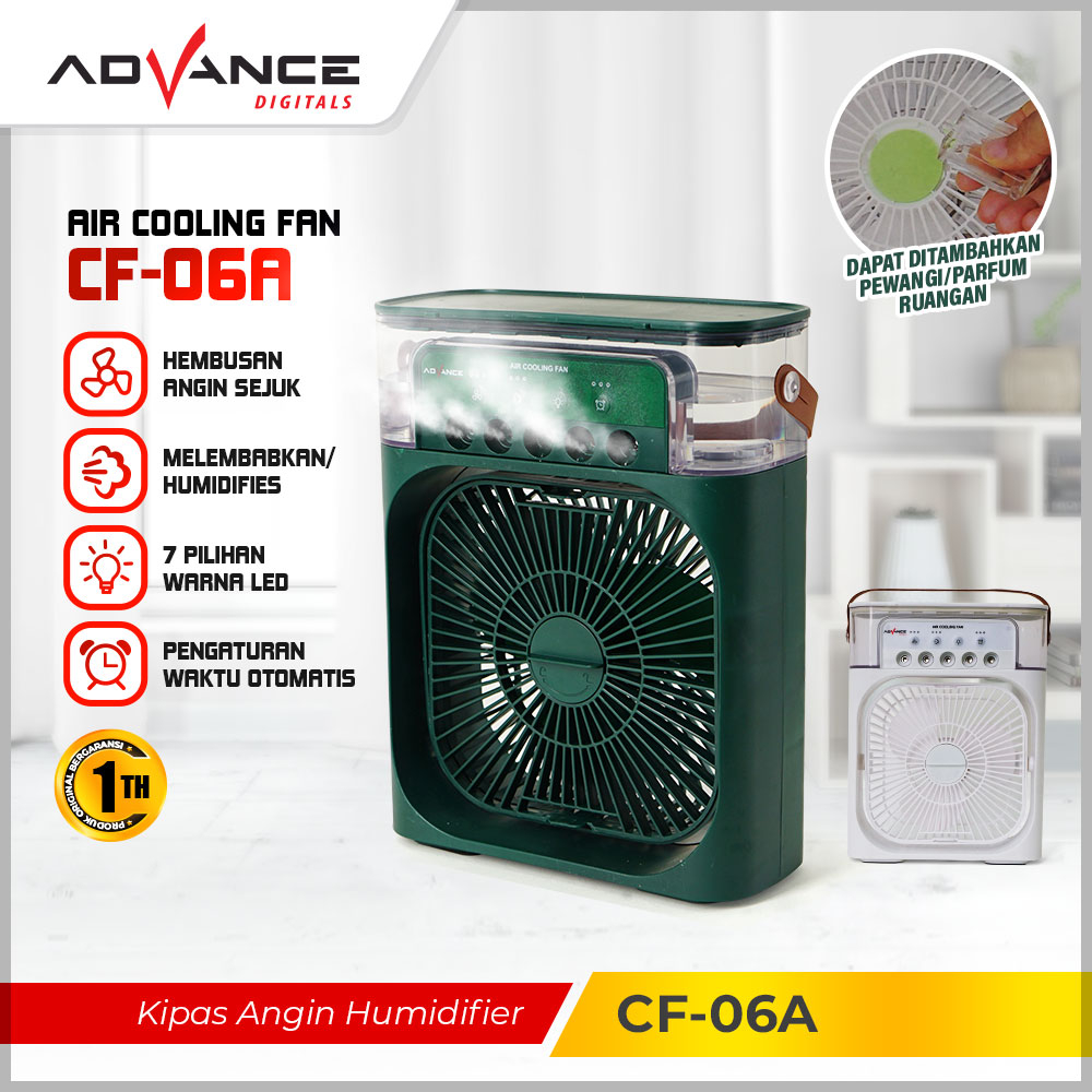 Jual Advance Cooling Fan CF-06A Kipas Angin Uap 10 Watt / Kipas AC ...