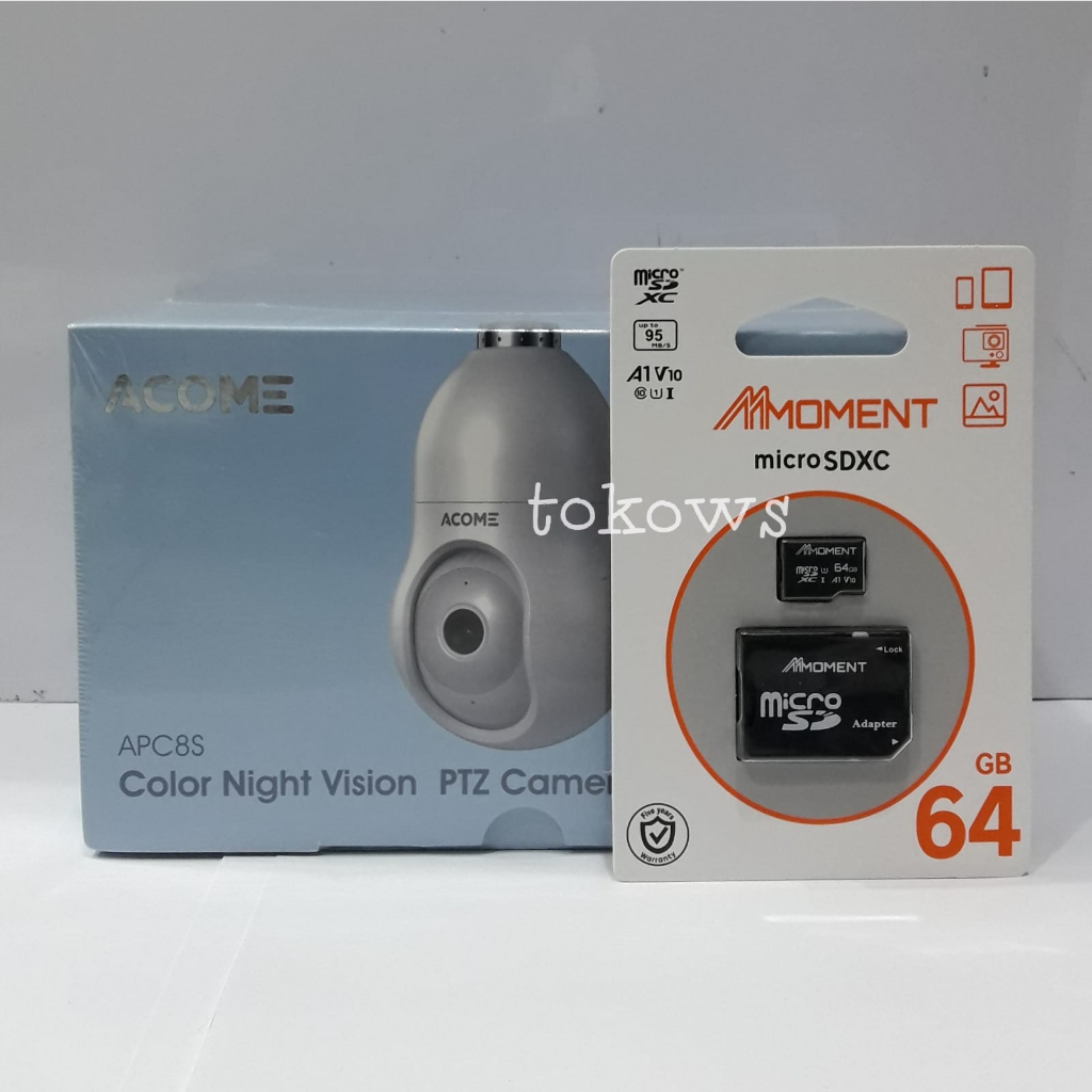 Jual ACOME APC8S Smart IP WiFi Camera CCTV 2.5K 1440P Kamera Bohlam E27 | Shopee Indonesia