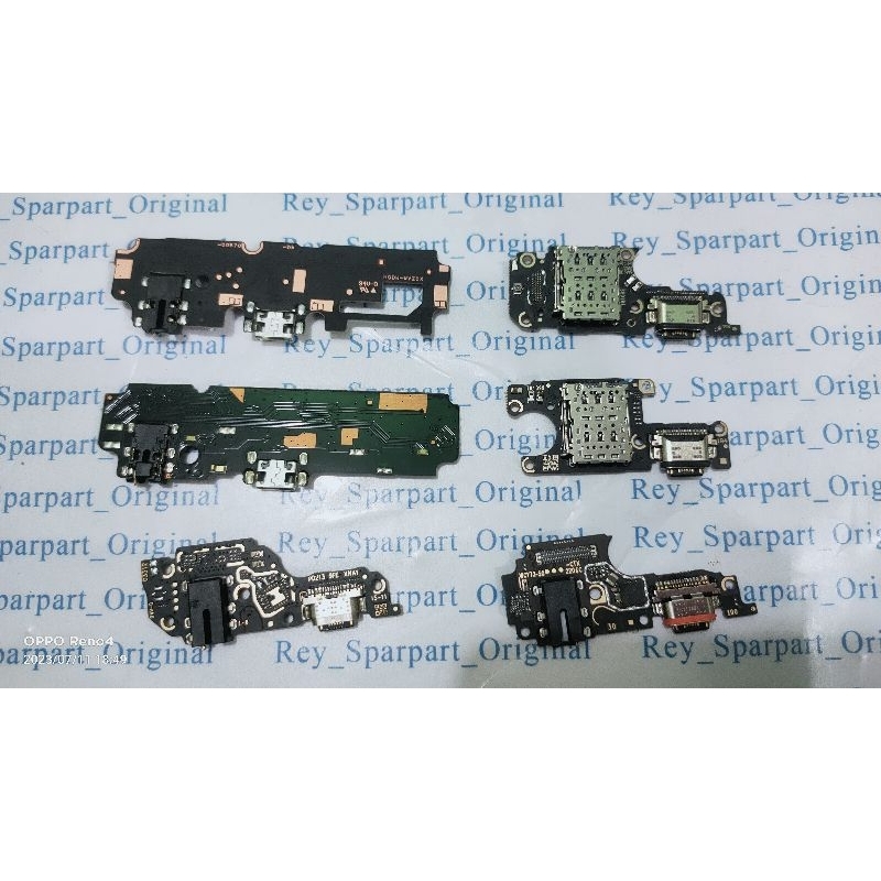Jual Papan Cas Konektor/Connektor Board Charger Vivo V23 5G / T1 5G / Z1 Pro / Z5X / Y69 / Y21 ...
