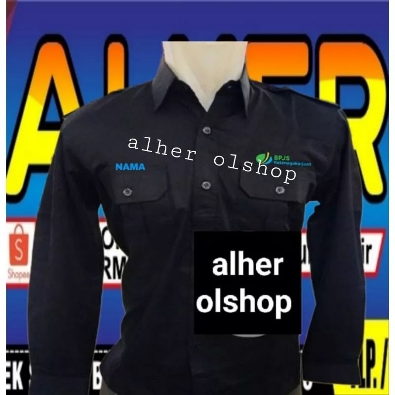 Jual Kemeja BPJS baju BPJS seragam BPJS Pdh BPJS kemeja kerja BPJS baju ...