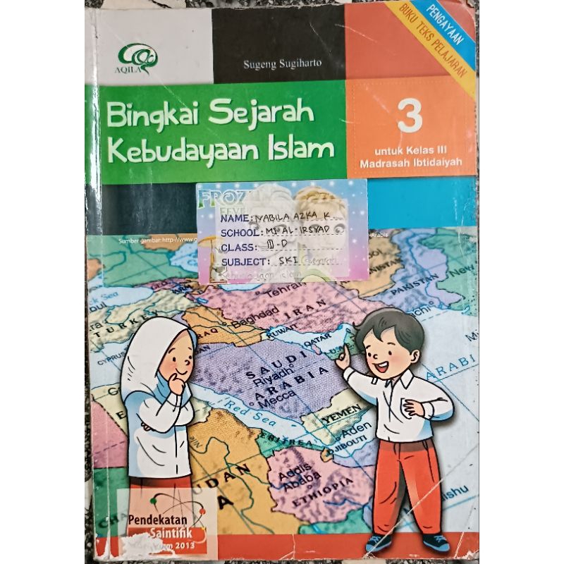 Jual BUKU BEKAS SEJARAH KEBUDAYAAN ISLAM SKI KELAS 3 AQILA TIGA SERANGKAI | Shopee Indonesia