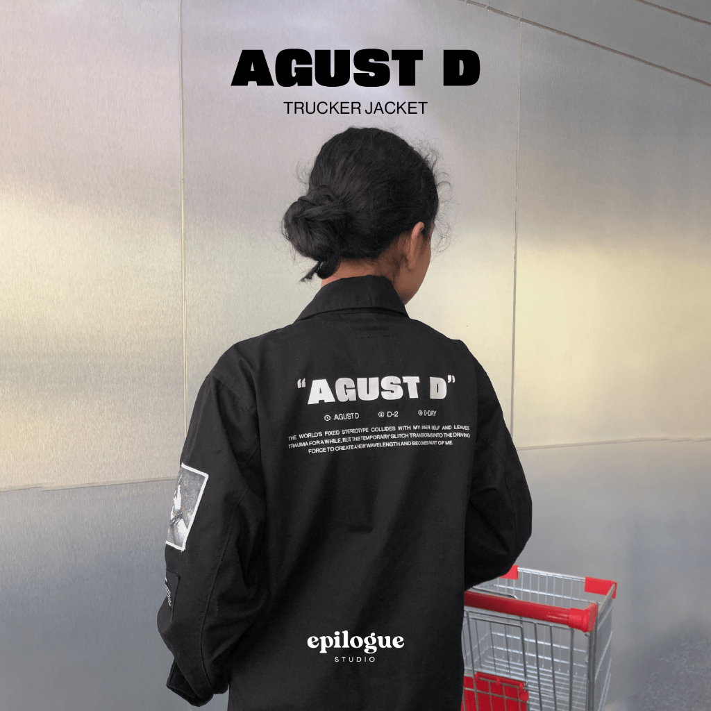 Jual Agust D Trucker Jacket | Afterimage Series by Epilogue Studio ...