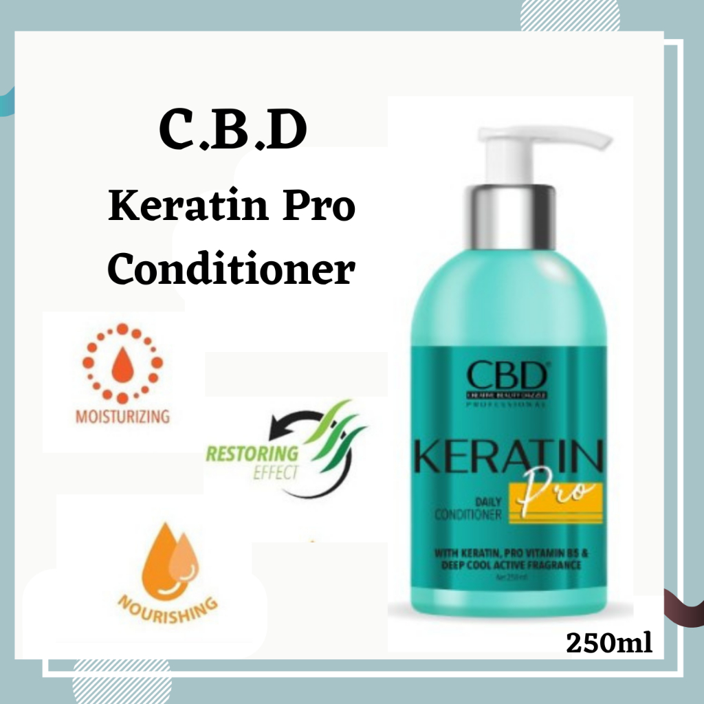 Jual CBD Professional Keratin Pro Daily Conditioner 250ml | Shopee ...
