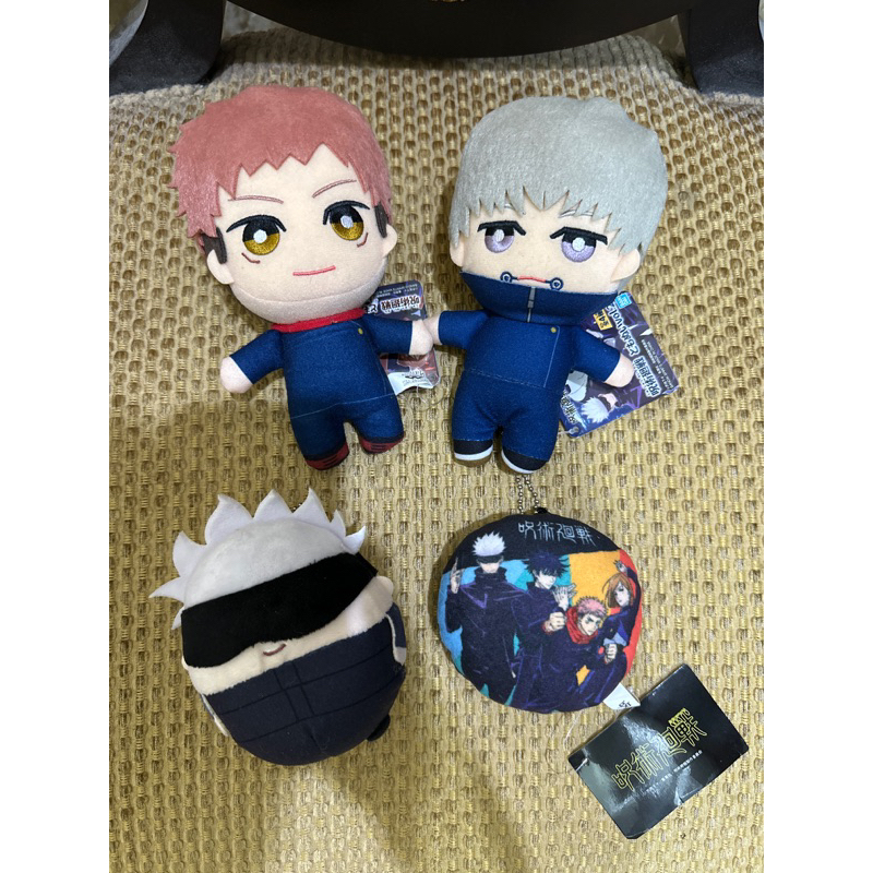 Jual ITADORI YUJI, TOGE INUMAKI, GOJO SATORU - Tomonui & Fuwa - JUJUTSU ...