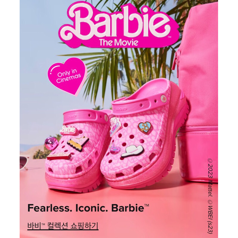 Jual CROCS X BARBIE LIMITED EDITION ( Crocs Mega clog ) | Shopee Indonesia