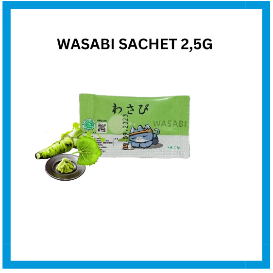Jual WASABI SACHET HALAL 2,5GR (10 PCS) | Shopee Indonesia