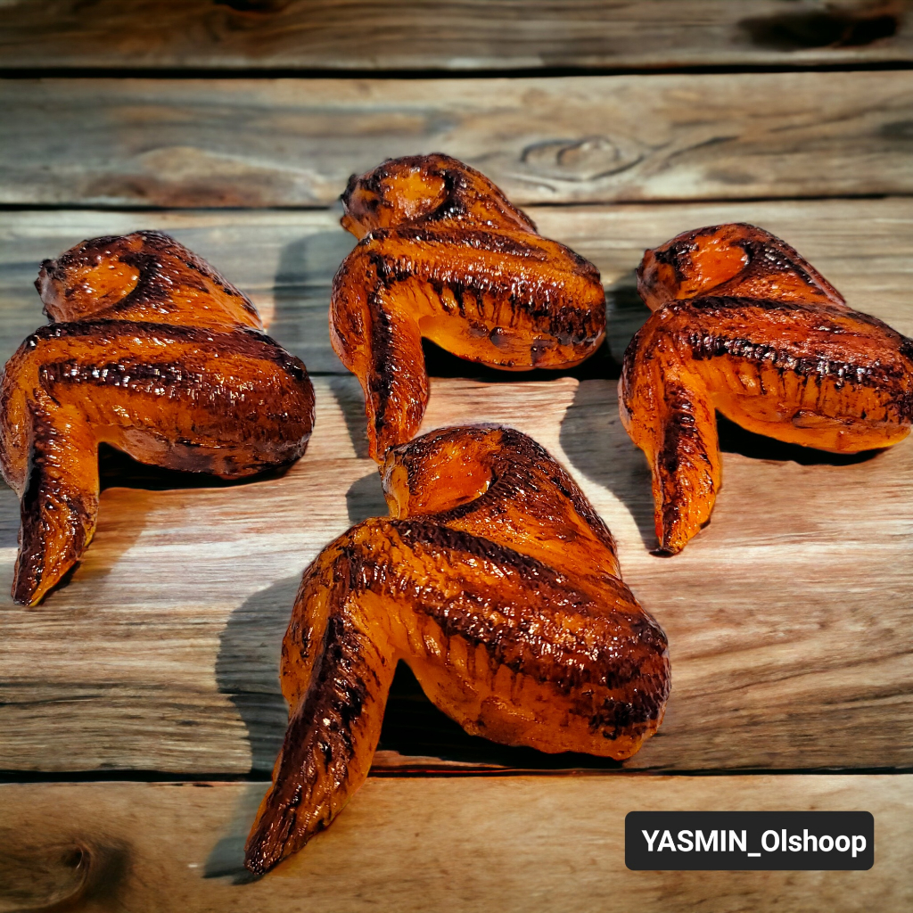Jual Replika makanan sayap goreng&bakar/ dummy makanan sayap goreng ...