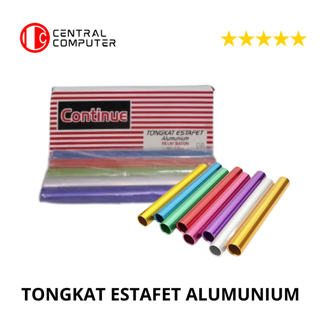 Jual Tongkat Estafet Panjang 28cm,diameter 3 cm bahan alumunium Relay ...