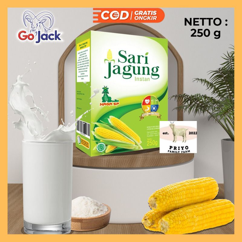 Jual Minuman Bubuk Sari Jagung Naga SP Asli 100% Original isi 250g ...