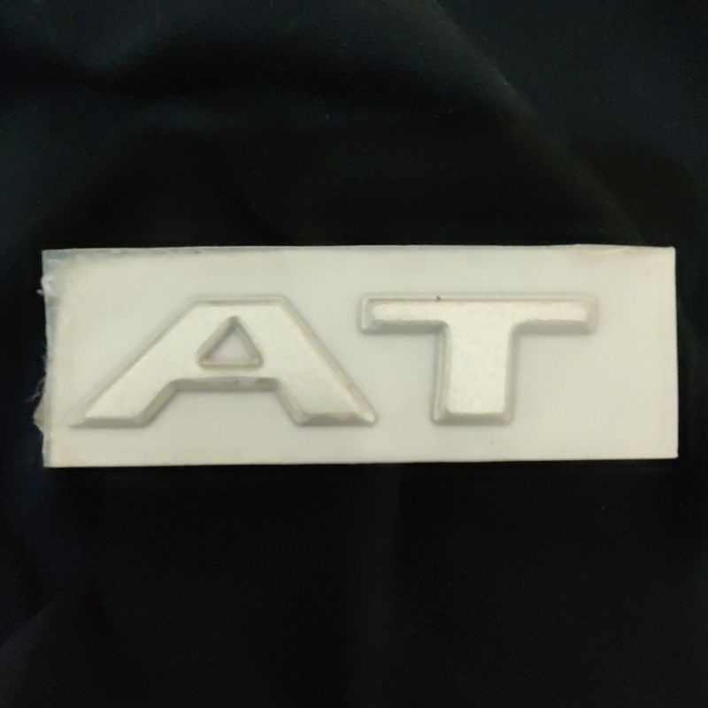 Jual Emblem Sticker Stiker Automatic AT Matic Universal Honda Toyota ...