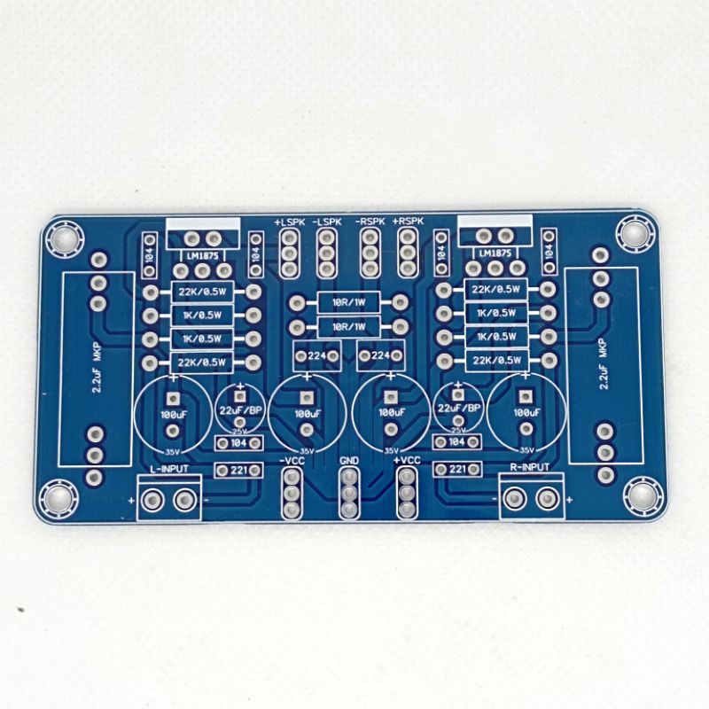 Jual PCB STEREO LM1875 LM1875T TDA2050 CHIP AMP GAINCLONE AMPLIFIER T-AUDIO | Shopee Indonesia