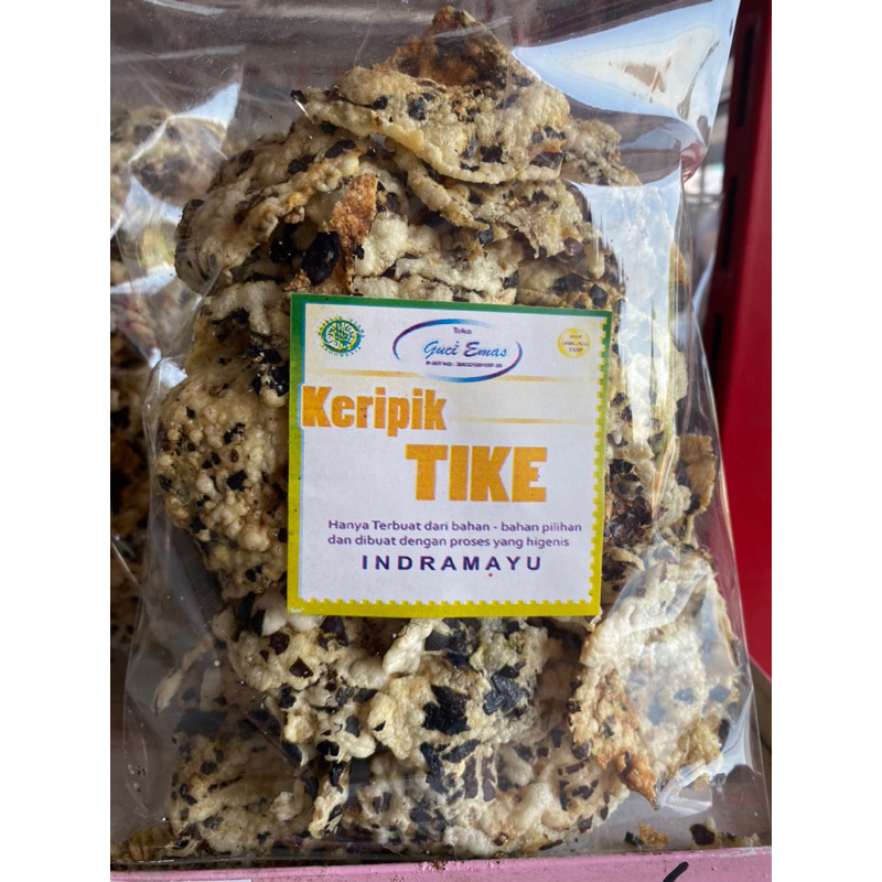 Jual Keripik tike khas indramayu gurih/renyah | Shopee Indonesia