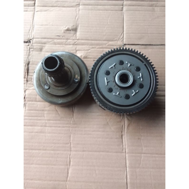 Jual Rumah Kopling Sarang Kopling Full Set Kampas Ganda Sebendel Legenda 2 . Supra Fit Old ...