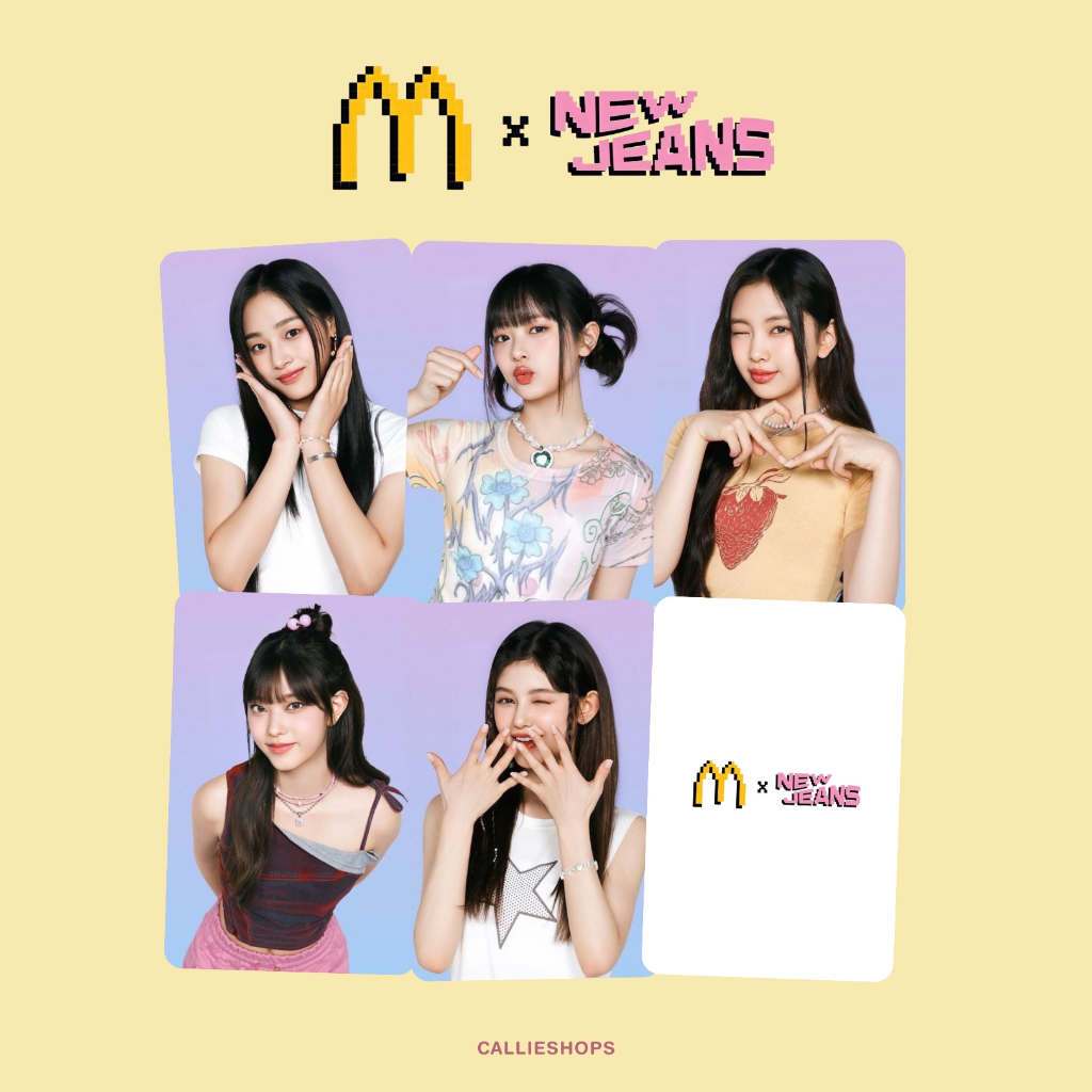 Jual [SET] NewJeans x Brand McDonalds McD Coca Cola Gram Olens Nike ...