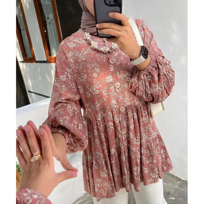 Jual LEXIO BLOSE RAYON ARMOR | Shopee Indonesia