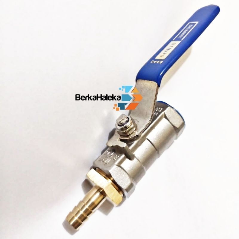 Jual Kran Sankyo 1/2" dan Nepel Selang Setrika uap Boiler | Shopee ...