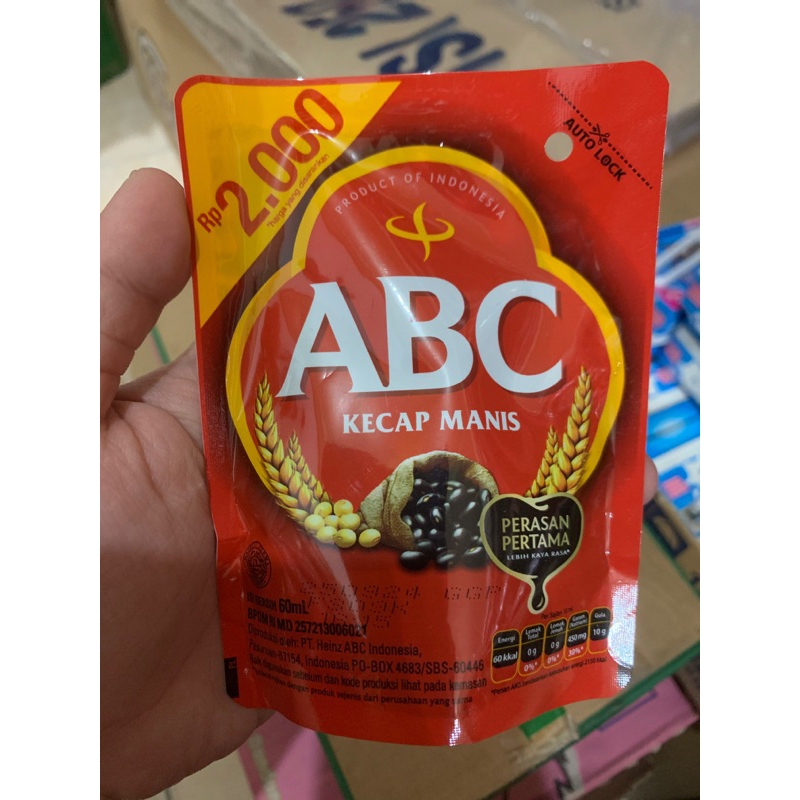 Jual KECAP MANIS ABC POUCH @60ml | Shopee Indonesia