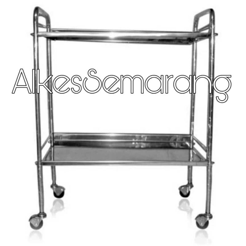 Jual MEJA / Troli INSTRUMENT 2RAK INDOMED (knock down) | Shopee Indonesia