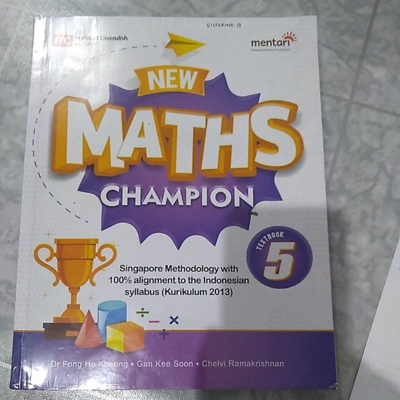 Jual new maths champion 5 SD (bekas) | Shopee Indonesia