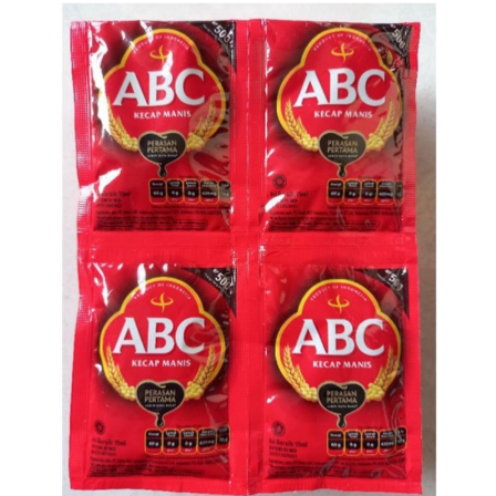 Jual Kecap manis abc kemasan saset rentengan | Shopee Indonesia