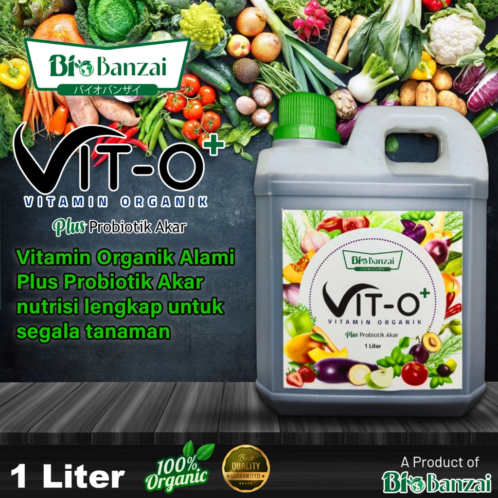 Jual Bio Banzai Vit-O plus probiotik akar 1 Liter vitamin organik alami ...