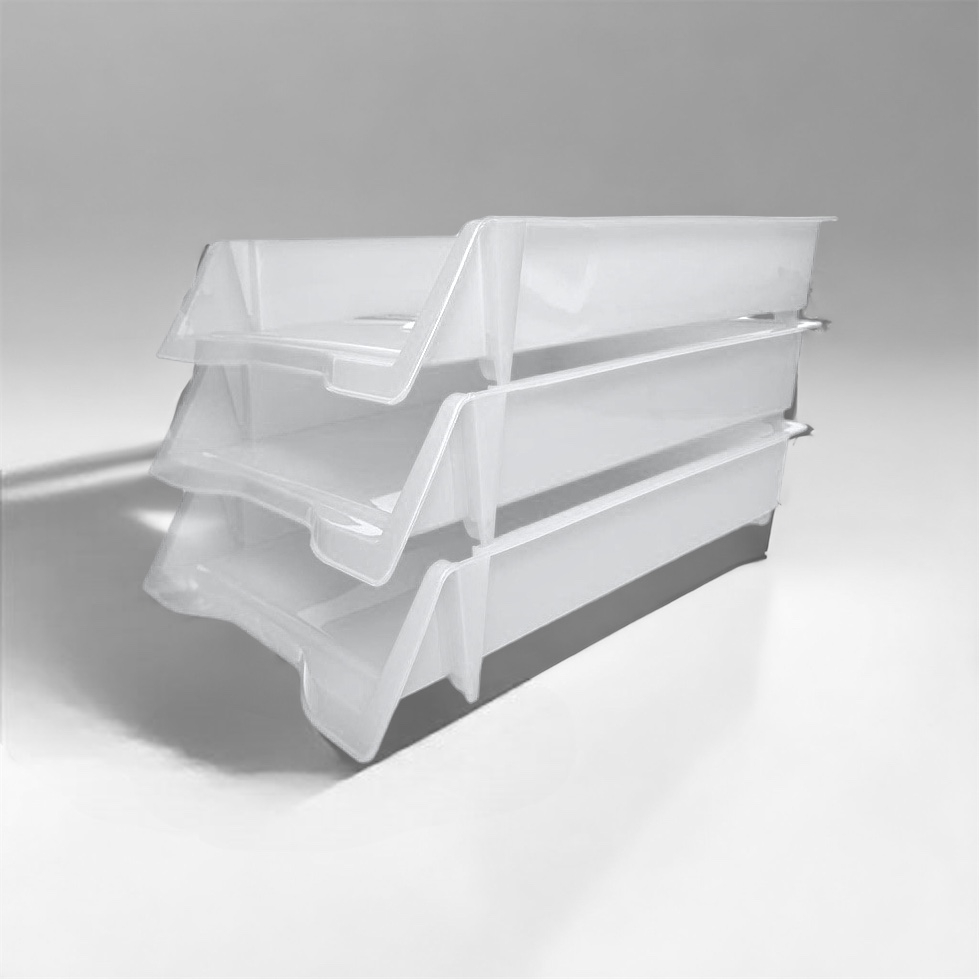 Jual Rak Kertas Dokumen Meja Elevated Tray Paper Tray F4 Warna Rak ...