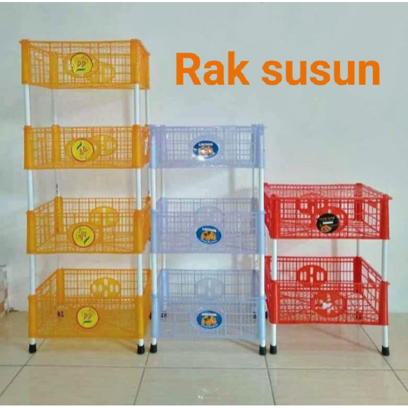 Jual RAK SUSUN KERANJANG SUSUN SERBA GUNA DENGAN DOUBLE PACKING PAKAI ...