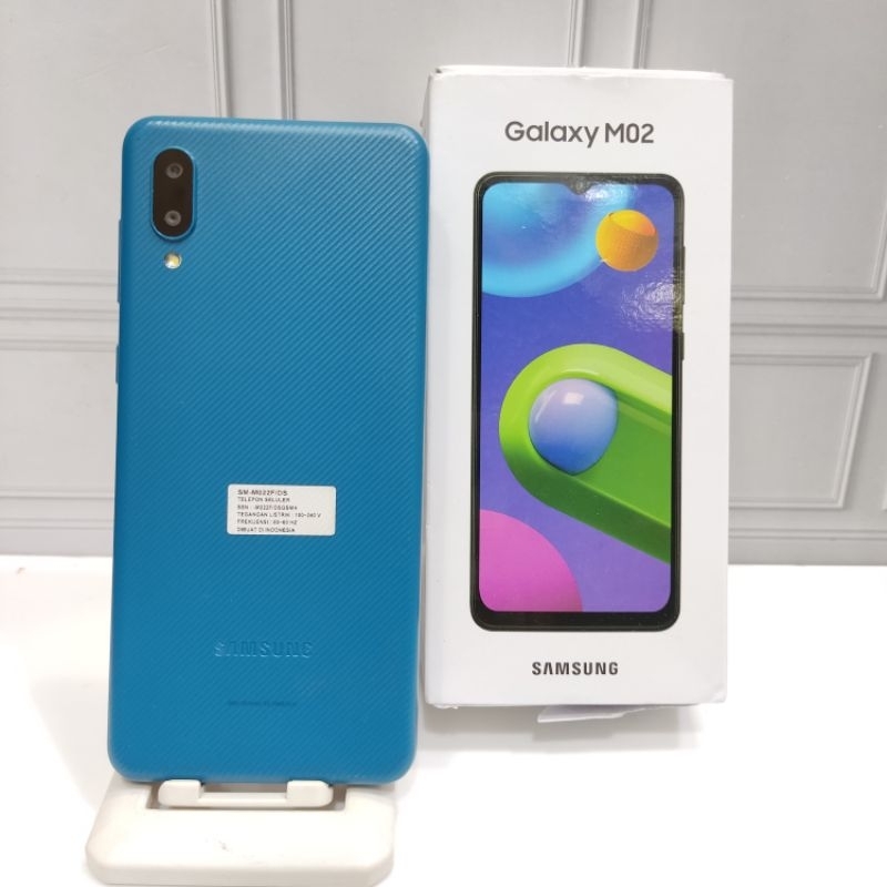 Jual Samsung M02 2/32Gb Handphone Second Seken Bekas Fullset Batangan ...