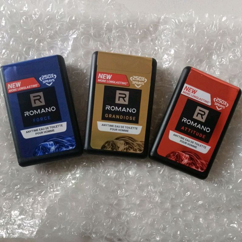 Jual ROMANO Force Anytime EDC | Force | Attitude | Grandiose | Parfum ...