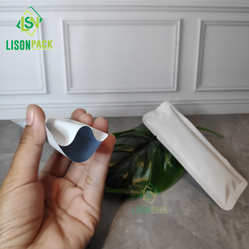 Jual Kemasan Sachet Stick Putih Alufoil 5 cm x 12,5 cm | Sachet Kecil ...