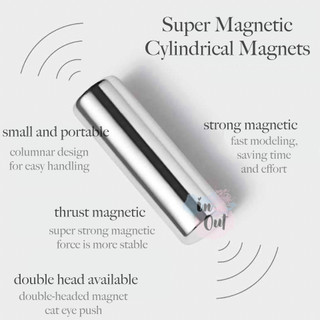 Jual Double-sided Cat eyes Magnet Mini Silinder Gel Nail Polish ...