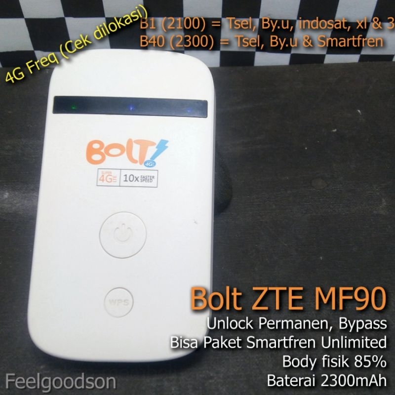 Jual Modem WiFi Bolt ZTE MF90 | Shopee Indonesia