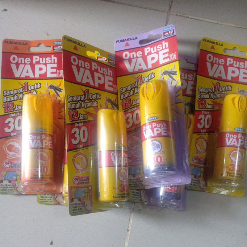 Jual ONE PUSH VAPE SEMPROT NYAMUK SERANGGA 30HARI | Shopee Indonesia