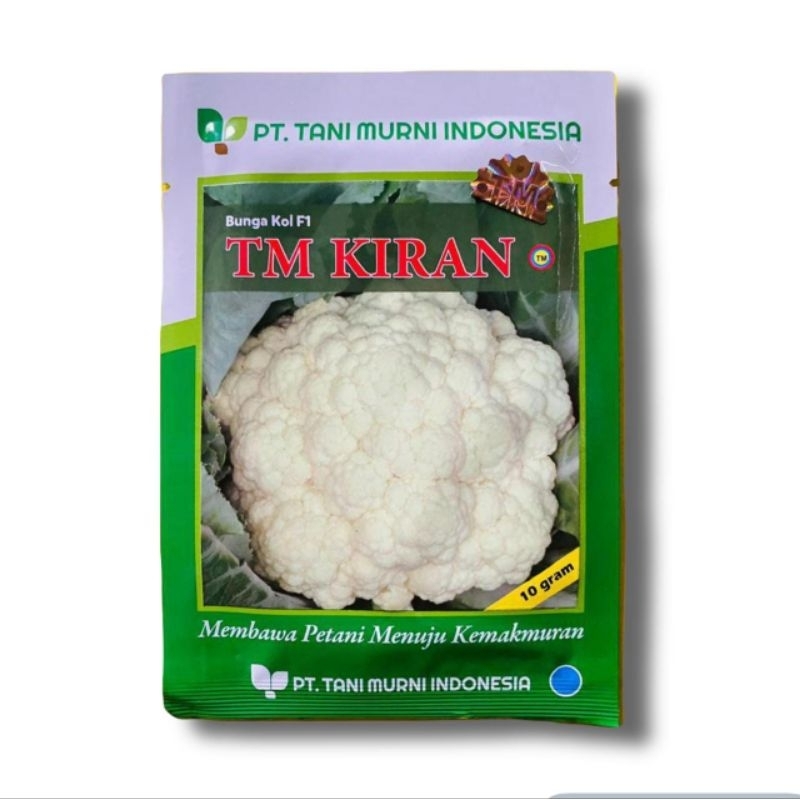 Jual Benih Bunga Kol F1 TM KIRAN isi 10 gr - Bibit Bunga Kol F1 TM ...