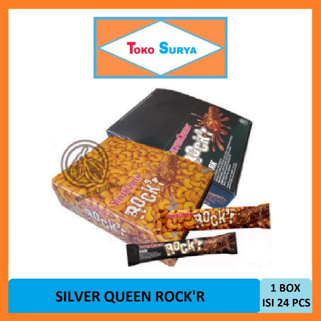 Jual Silver Queen Rocker Milk Chocolate/Dark Chocolate Wafer Roll ...