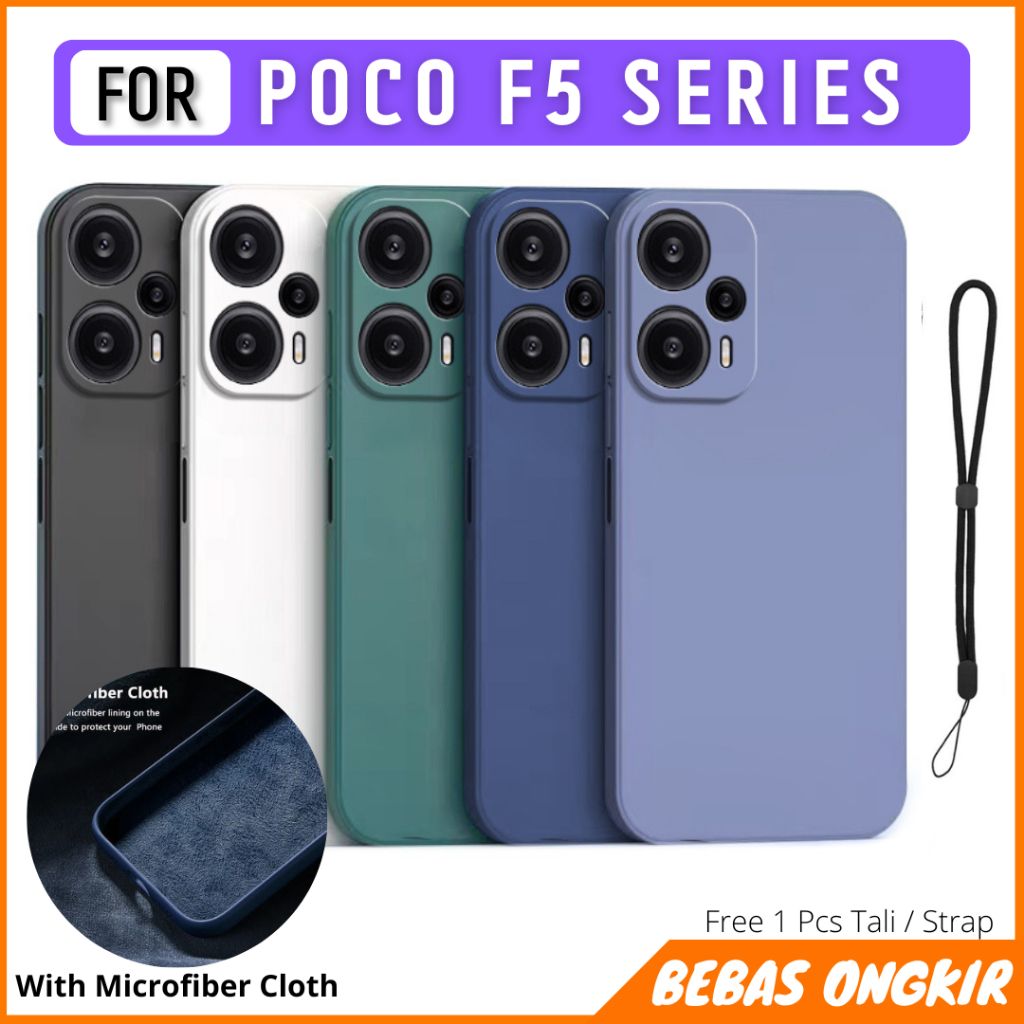 Jual Case Xiaomi Poco F5 / F6 5G Liquid Silicone Mircrofiber Casing | Shopee Indonesia