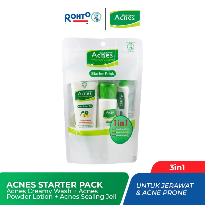 Jual Acnes Starter Pack / Gel Obat Jerawat | Shopee Indonesia